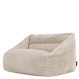 Icon Kindersitzsack, Beige, Textil, 170 L, 95x44x55 cm, Hergestellt in Deutschland, Oeko-Tex&reg; Standard 100, Wohnzimmer, Hocker, Sitzs&auml;cke, Kindersitzs&auml;cke