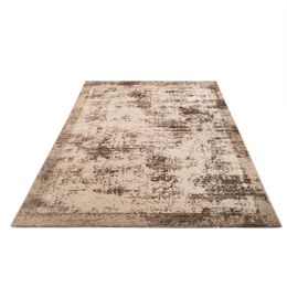 Paco Home Kurzflorteppich, Beige, Textil, Rechteckig, 160x220 cm, strapazierf&auml;hig, f&uuml;r Fu&szlig;bodenheizung geeignet, Teppiche & B&ouml;den, Teppiche