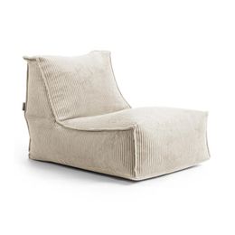 mokebo&reg; Mokebo Sitzsack, Beige, Textil, 60x65x95 cm, Oeko-Tex&reg;, Wohnzimmer, Hocker, Sitzs&auml;cke, XXL Sitzs&auml;cke