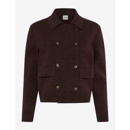 Brax Damen Strickjacke Style ANNI brunette, dunkelbraun, Gr. 34