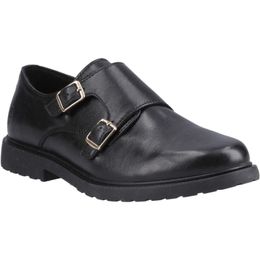 Hush Puppies Verity Leder Damen Schwarz Schuhe