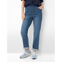 Raphaela by Brax Damen Five-Pocket-Hose Style CARINA FUN STONED SLIGHTLY USED, denim blau, Gr. 36