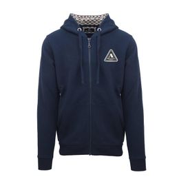 Aquascutum - "Active" Hoodie mit durchgehendem Rei&szlig;verschluss f&uuml;r Herren (Dunkel-Marineblau)