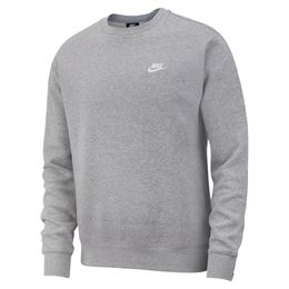 Nike - "Sportswear Club" Sweatshirt f&uuml;r Herren, Fleece (Dunkelgrau)