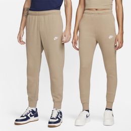 Nike - "Sportswear Club" Jogginghosen f&uuml;r Herren (Khaki-Braun/Wei&szlig;)