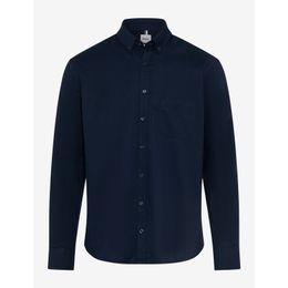 Brax Herren Hemd Style DANIEL night blue, dunkelblau, Gr. L