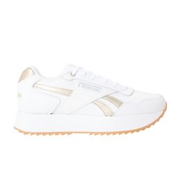 Reebok - "Glide Ripple" Sneaker f&uuml;r Damen, Netzmaterial, Flach (Wei&szlig;/Sand)