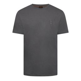 BOSS - T-Shirt f&uuml;r Herren, Premium-Baumwolle (Dunkelgrau)