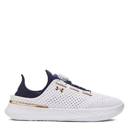 Under Armour - "SlipSpeed" Sneaker f&uuml;r Herren (Wei&szlig;/Gold)