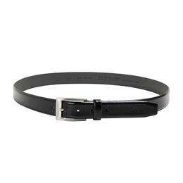 BOSS - G&uuml;rtel f&uuml;r Herren, Rinderleder, Kleid (Schwarz)