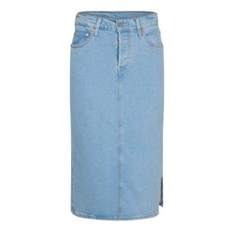 Levi's Levis - Midirock f&uuml;r Damen, Seitenschlitz (Hellsteinblau)