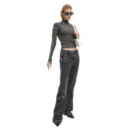 Diesel - T-Shirt f&uuml;r Herren/Damen Unisex, Raglan&auml;rmel (Vulkanasche meliert)