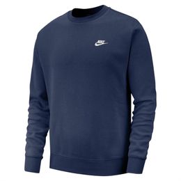 Nike - "Sportswear Club" Sweatshirt f&uuml;r Herren, Fleece (Mitternachtsblau)