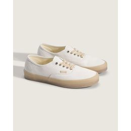 Vans Authentic Crepe Leder Herren Wei&szlig;e Sneakers