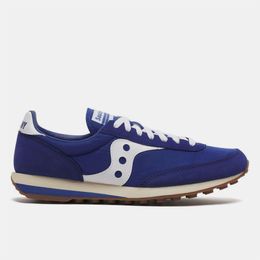 Saucony - "80" Sneaker f&uuml;r Herren/Damen Unisex, Wildleder (Blau/Wei&szlig;)