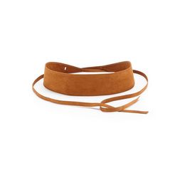 Lascana Tailleng&uuml;rtel 'Bindeg&uuml;rtel, G&uuml;rtel f&uuml;r Kleid & Overall, Bauchg&uuml;rtel' camel Gr. S f&uuml;r Damen. Mit Bindeband