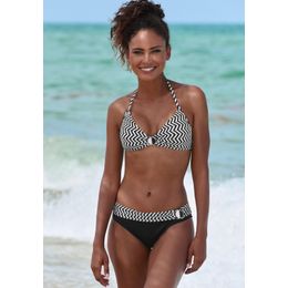 JETTE Triangel-Bikinis, Schwarz, Gr. 40A/B, Damen, Triangel-Bikinis, Material: Polyamid, Elasthan