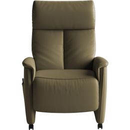 Sit & More TV-Sessel SIT & MORE, B:76cm H:114cm T:84cmolive, Sessel, "Cremona Comfort", wahlweise manuell oder elektrischer Funktion mit Akku