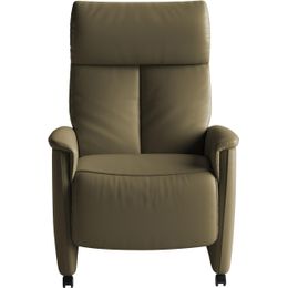 Sit & More TV-Sessel SIT & MORE, B:76cm H:112cm T:84cmolive, Sessel, "Cremona Comfort", wahlweise manuell oder elektrischer Funktion mit Akku
