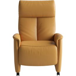 Sit & More TV-Sessel SIT & MORE, B:76cm H:119cm T:84cmcurry, Sessel, "Cremona Comfort", wahlweise manuell oder elektrischer Funktion mit Akku