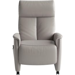 Sit & More TV-Sessel SIT & MORE, B:76cm H:114cm T:84cmlight grau, Sessel, "Cremona Comfort", wahlweise manuell oder elektrischer Funktion mit Akku