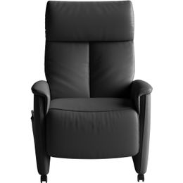 Sit & More TV-Sessel SIT & MORE, B:76cm H:110cm T:84cmschwarz, Sessel, "Cremona Comfort", wahlweise manuell oder elektrischer Funktion mit Akku