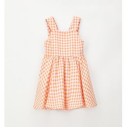 sarabanda M&auml;dchen Sommerkleid "BABY GIRL SUMMER DRESS"orange, Gr. 104, 43% Polyester, 34% Viskose, 23% Baumwolle, Kleider