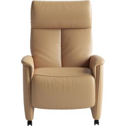 Sit & More TV-Sessel SIT & MORE, B:76cm H:112cm T:84cmcappuccino, Sessel, "Cremona Comfort", wahlweise manuell oder elektrischer Funktion mit Akku