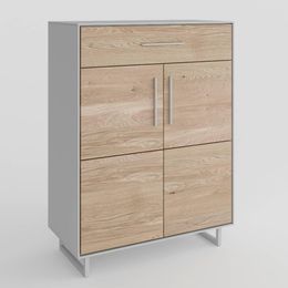 Pharao24.de Schuh Schrank Garderobenschuhschrank mit einer Schublade und B&uuml;gelgestell