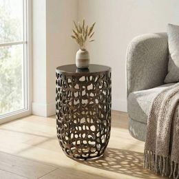 Pharao24.de Designer Tisch Anstelltisch Metallgestell organisches Design