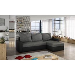 Pharao24.de L Sofa Schlafsofa Bettkasten Modernes Design