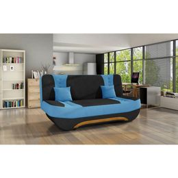 Pharao24.de Funktionssofa Dreisitzer zweifarbigem Design modernem Look