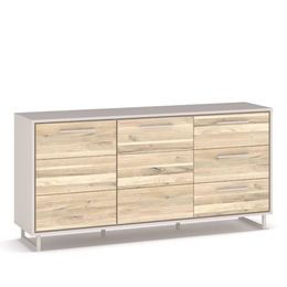 Pharao24.de Esszimmersideboard Gro&szlig;e Kommode mit drei Schubladen in modernem Design