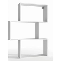 Pharao24.de Stufenregal Regal Breite 80cm Offene F&auml;cher