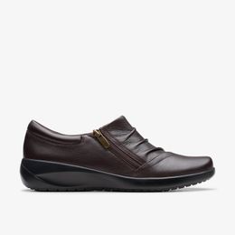 Clarks Kaetlyn Mila Schokoladenleder Schuhe