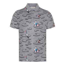 Original Penguin - Poloshirt f&uuml;r Herren, Regul&auml;r (Ruhiger Schatten)