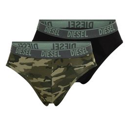 Diesel - Slips f&uuml;r Damen (3er-Pack) (Tarngr&uuml;n/Schwarz)