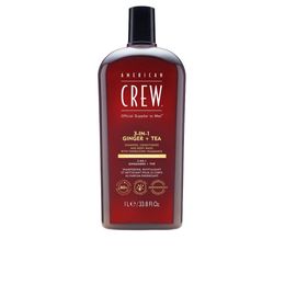 American Crew 3-in-1 Ingwer-tee-shampoo 1000 ml