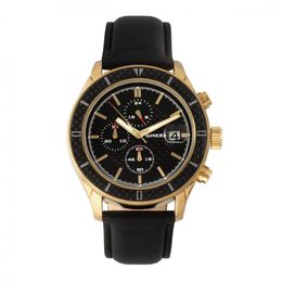 Breed Maverick Chronograph Lederarmbanduhr mit Datum
