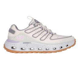 Skechers - "Step At" Sneaker f&uuml;r Damen, Zum Anschl&uuml;pfen (Nat&uuml;rlich/Violett)
