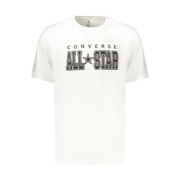 Converse Wei&szlig;es Baumwoll-Herren-T-Shirt