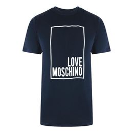 Love Moschino - T-Shirt f&uuml;r Herren (Dunkles Marineblau)