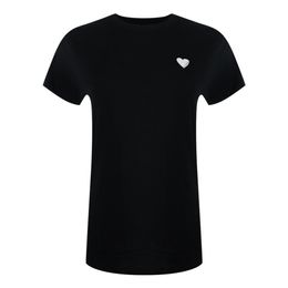 Love Moschino - T-Shirt f&uuml;r Herren/Damen Unisex, Logo (Schwarz/Wei&szlig;)