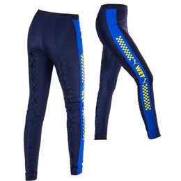 Puma x Fenty Seitenschlitz Damen Blaue Leggings