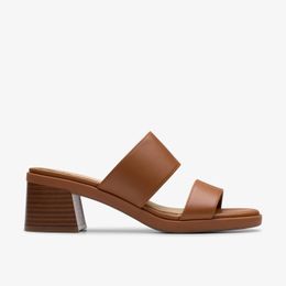 Clarks Jaylan Dusk Tan Leather Sandalen