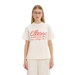 Ellesse - "L&acute;Anse" T-Shirt f&uuml;r Damen (Naturwei&szlig;)
