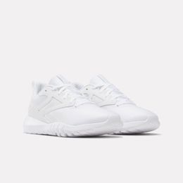 Reebok Damen Trainingsschuh "FLEXAGON ENERGY TR 4", Gr. 42, wei&szlig;, Synthetik, Textil, Schuhe, ideal f&uuml;r Gym und Fitnessstudio