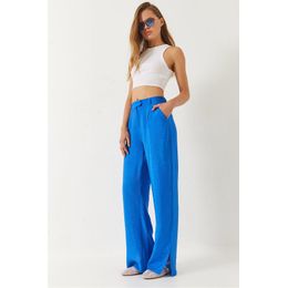 Palazzo-Hosen mit Taschen
