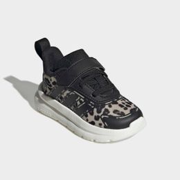 M&auml;dchen Sneaker "TENSAUR RUN 4.0 BABYS UND KLEINKINDER", adidas Sportswear, Gr. 27crystal linen, core schwarz, core wei&szlig;, Synthetik, Textil, Schuhe,