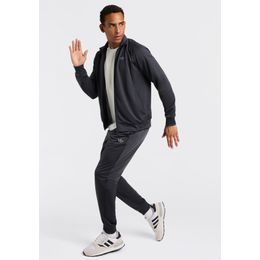 Herren Trainingsanzug "TECH ESS TS"night grau, Gr. L, adidas originals, Obermaterial: 100% Polyester, Sportanz&uuml;ge, zweiteiliges Set, f&uuml;r Erwachsene,